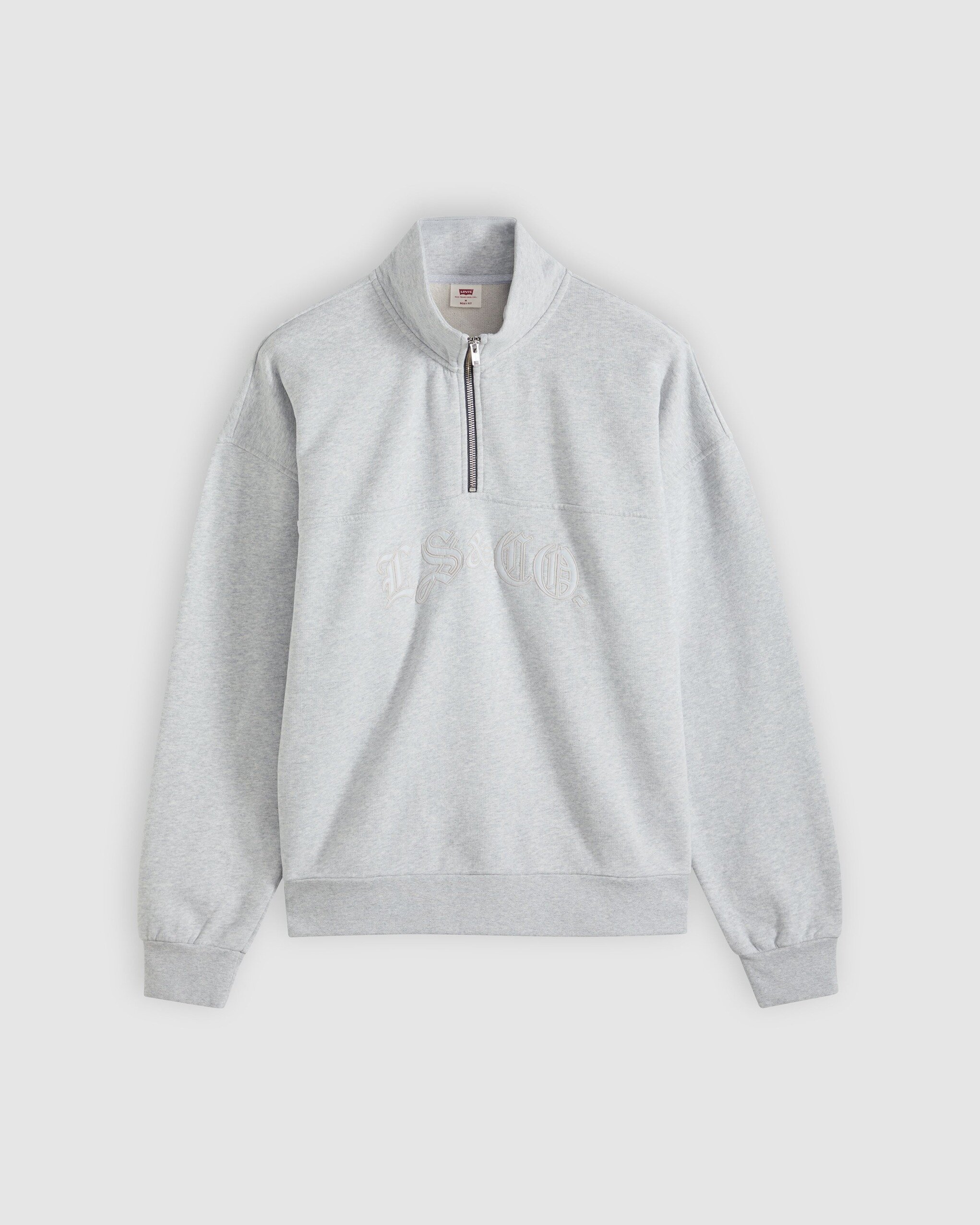 Boxy Çeyrek Fermuarlı Sweatshirt 126824 | Levi's TR
