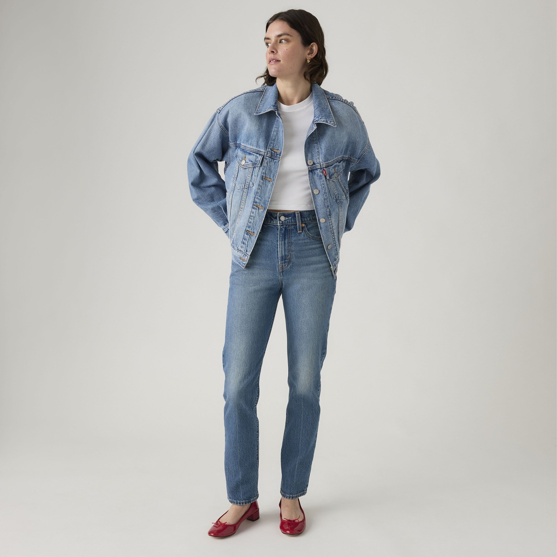 Wedgie Slim Kadın Jean Pantolon - City Slim 126750 | Levi's TR