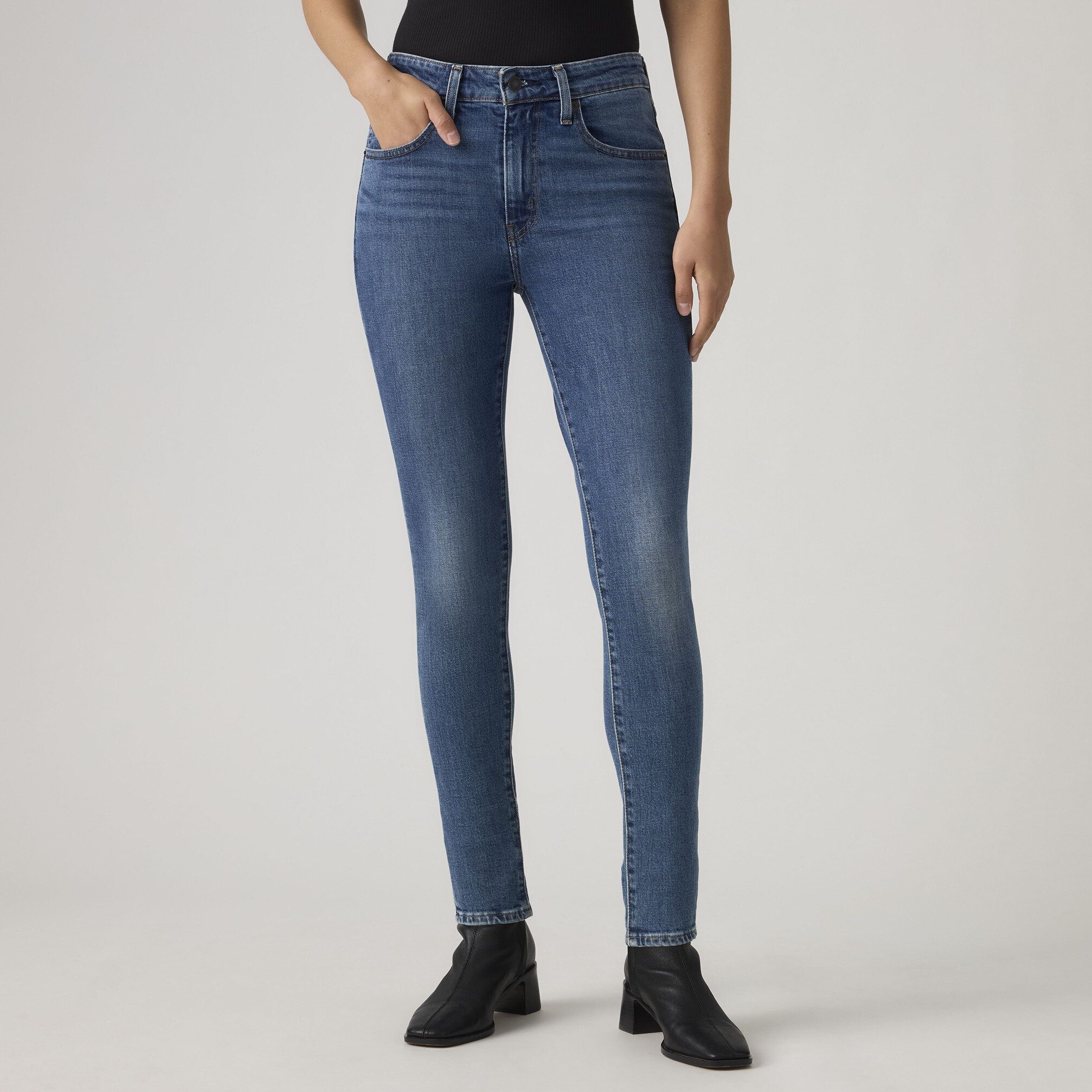 721™ High Rise Skinny Kadın Jean Pantolon - Grown Out 126839 | Levi's TR