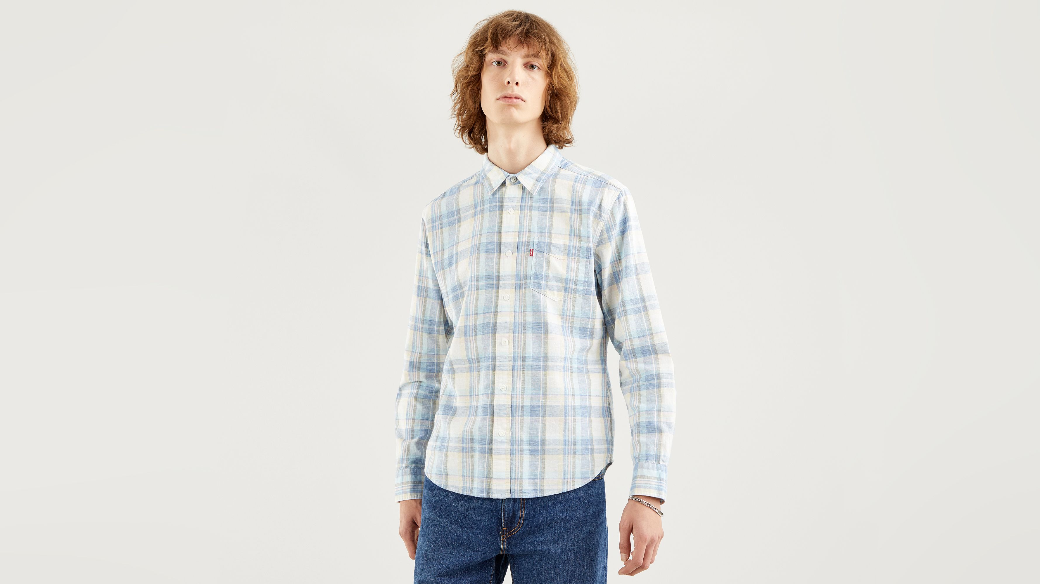 Sunset 1 Pkt Slim Nigel Star Sapphire Mavi Erkek Gömlek 122120 | Levi's TR Sunset 1 Pkt Slim Nigel Star Sapphire Mavi Erkek Gömlek 122120 | Levi's TR
