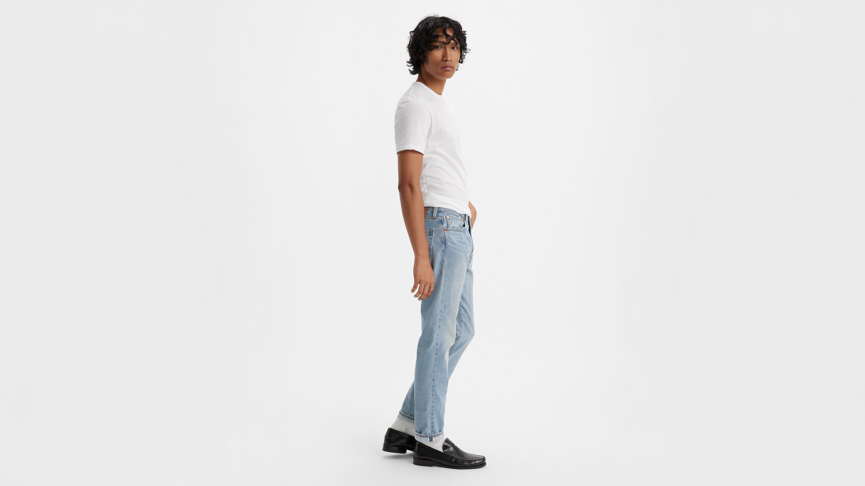 502™ Taper Erkek Jean Pantolon - Turn Key Selvedge 125647 | Levi's TR