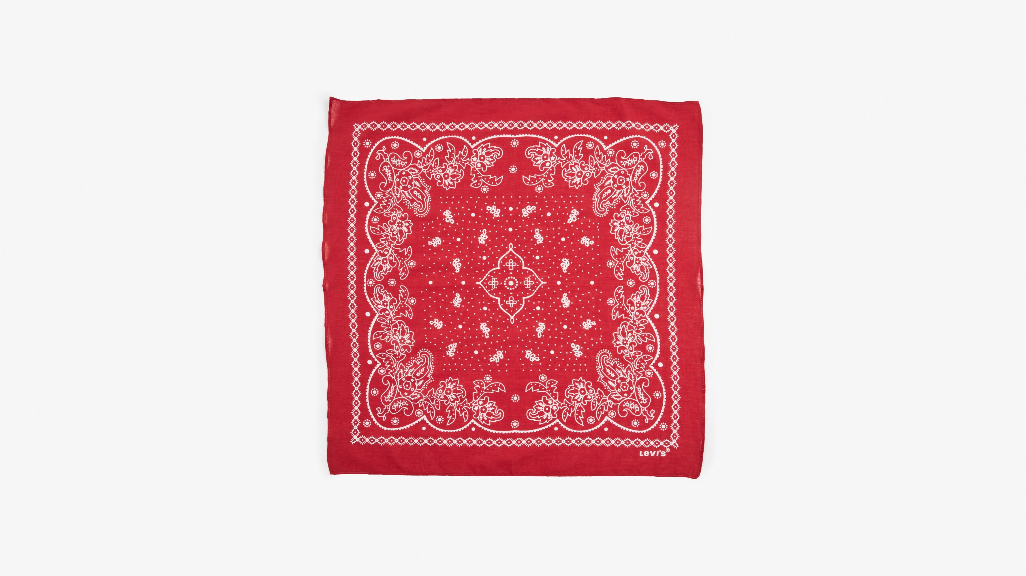 Levi's® Paisley Kırmızı Bandana 117901 | Levi's TR