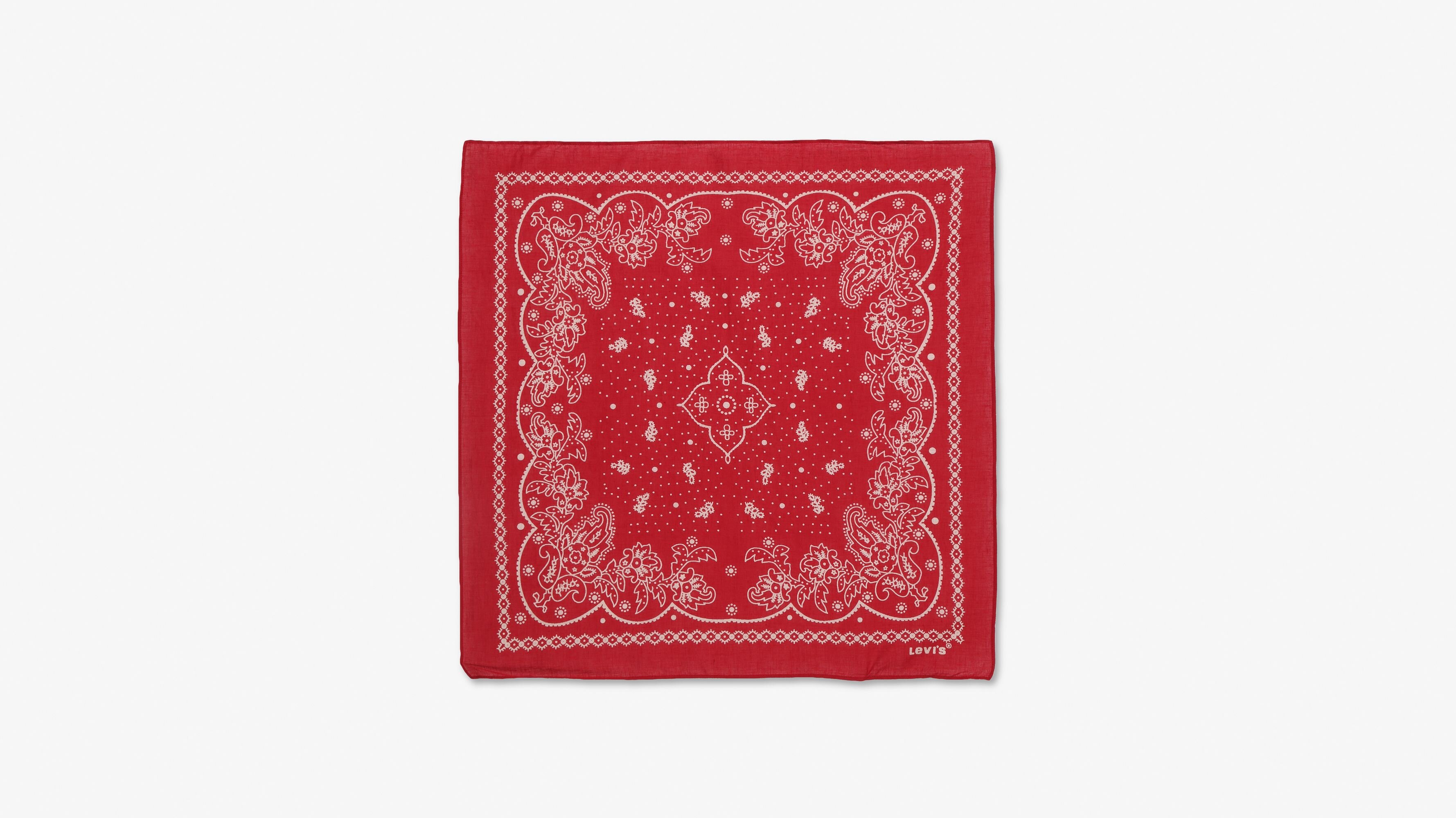 Levi's® Paisley Kırmızı Bandana 117901 | Levi's TR