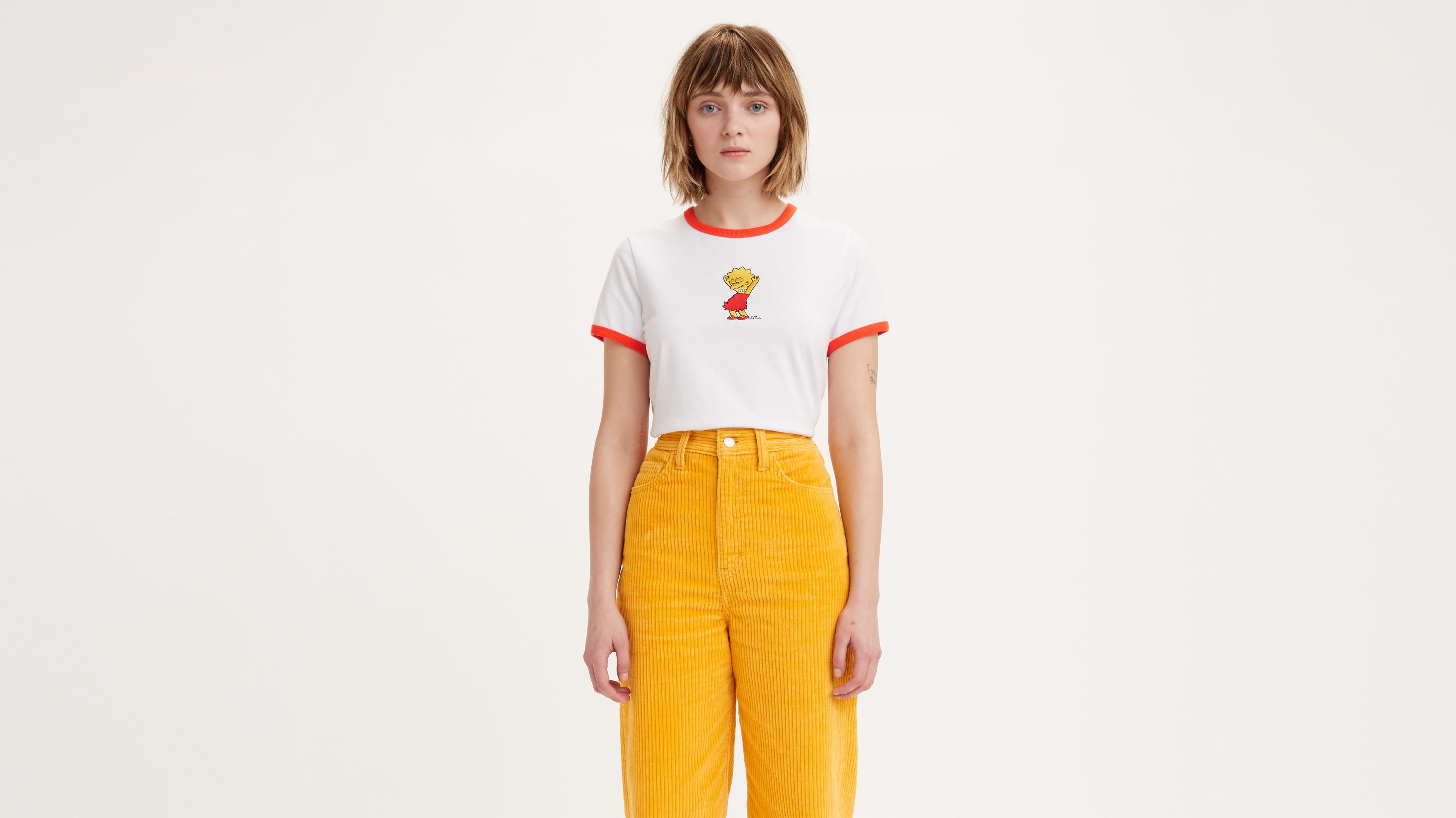 The Simpsons™ x Levi’s® Ringer Tee 123302 | Levi's TR