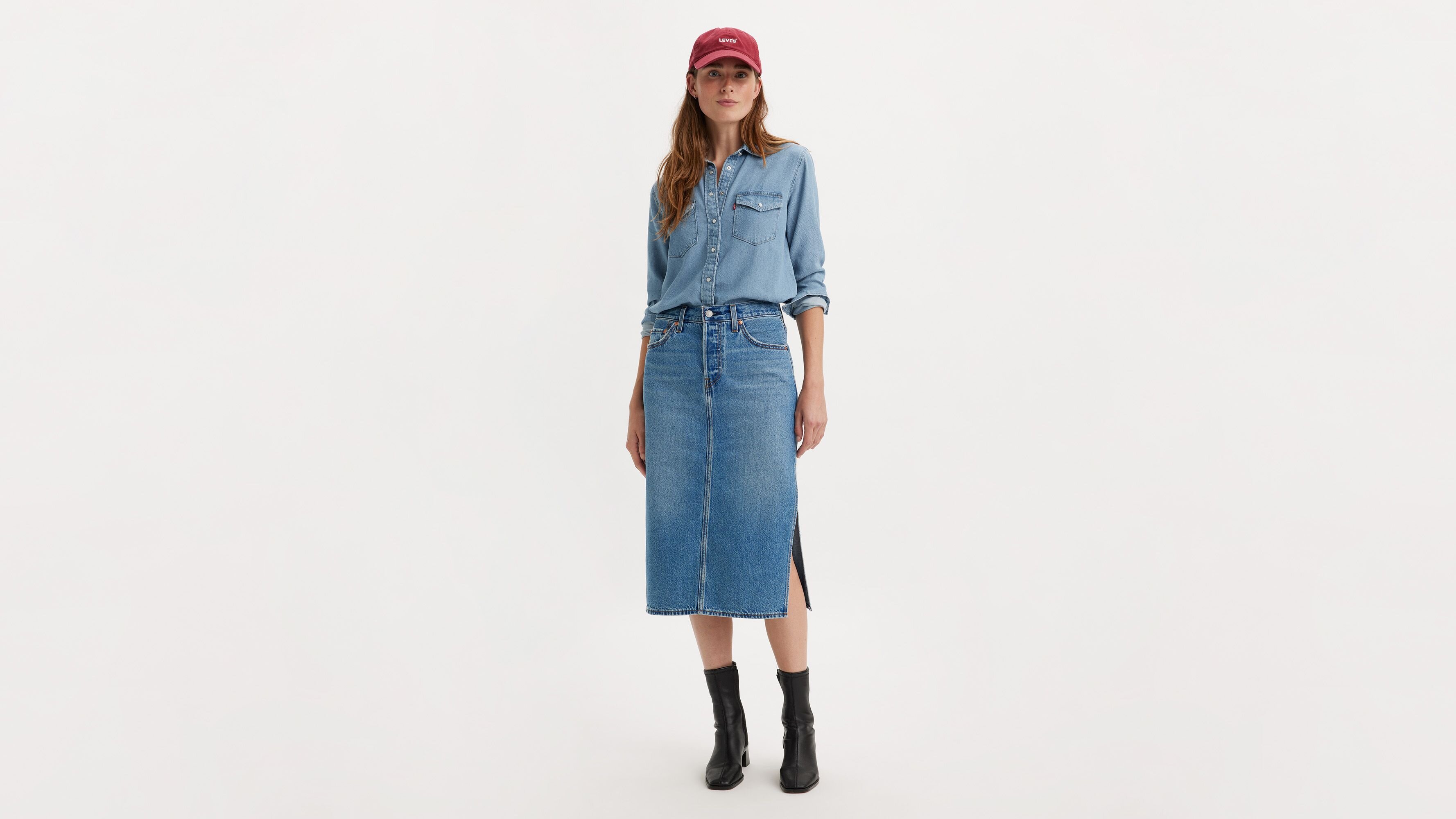 Side Slit Denim Etek 125658 | Levi's TR