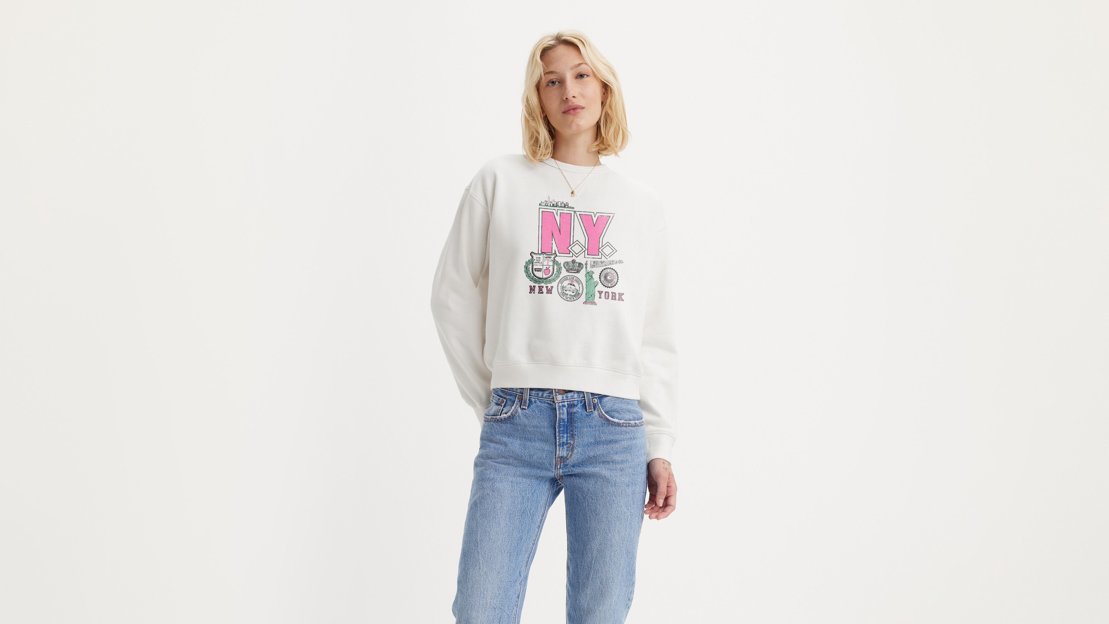 Graphic Heritage Crewneck Sweatshirt 125249 | Levi's TR