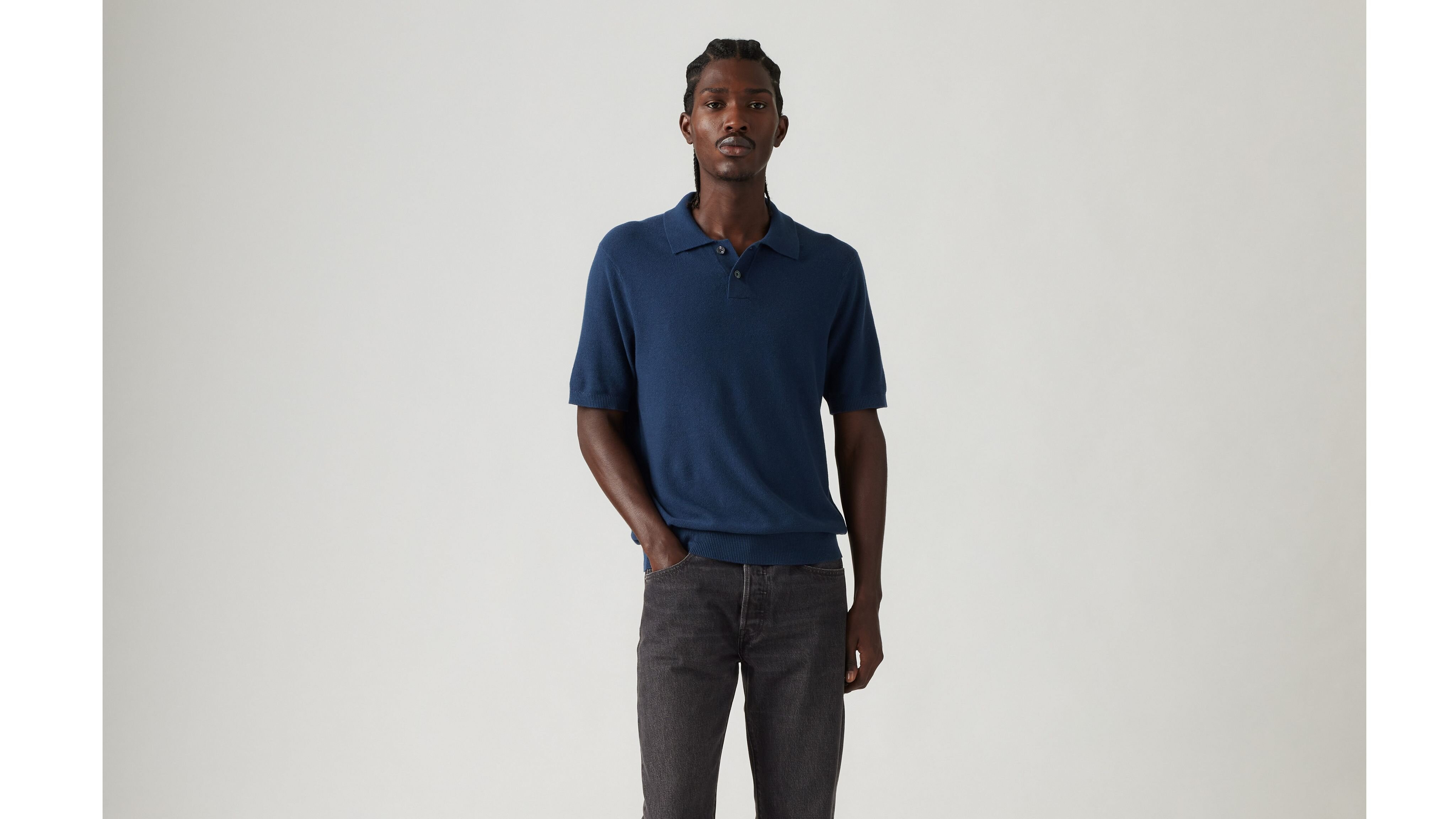 Sweater Cotton Linen Knit Polo 125948 | Levi's TR