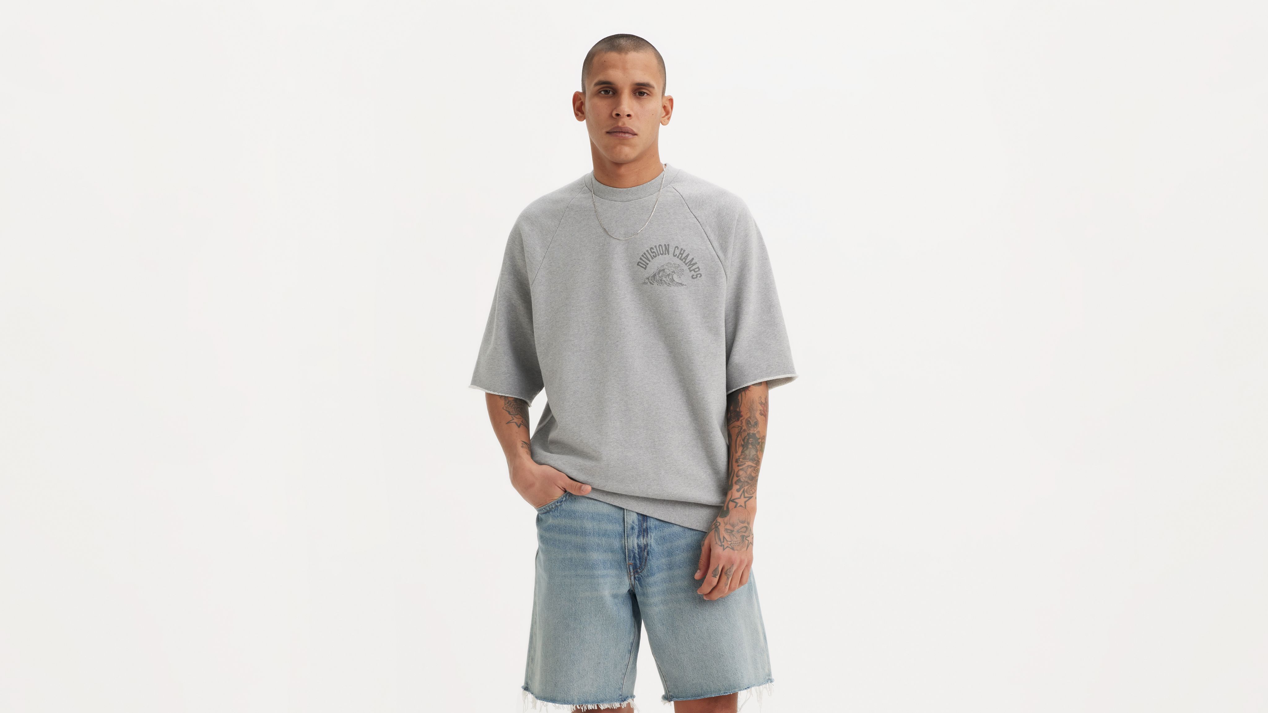 Cut Off Raglan Sweatshirt 124938 | Levi's TR