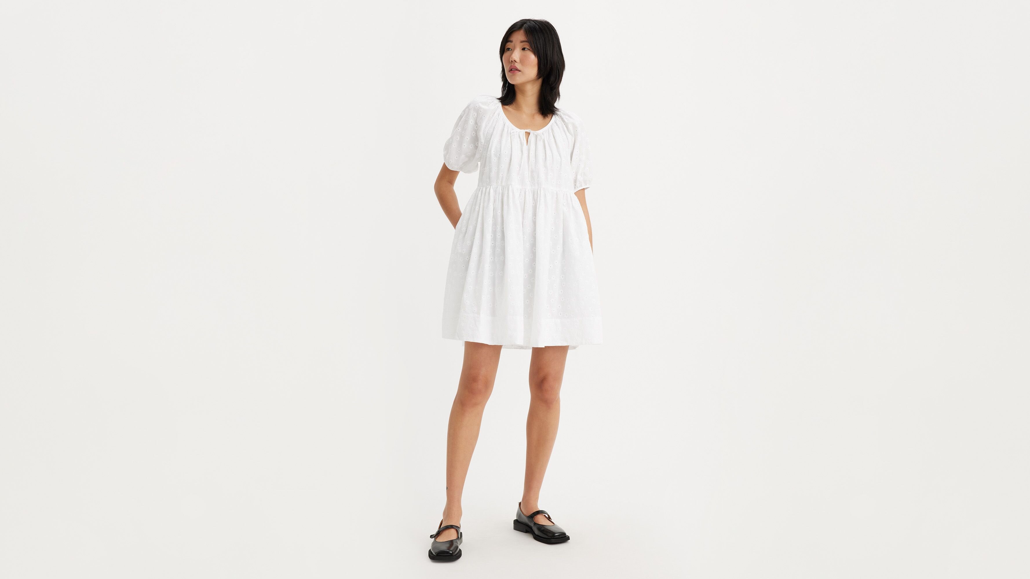 Jaylee Short-Sleeve Mini Elbise 125130 | Levi's TR