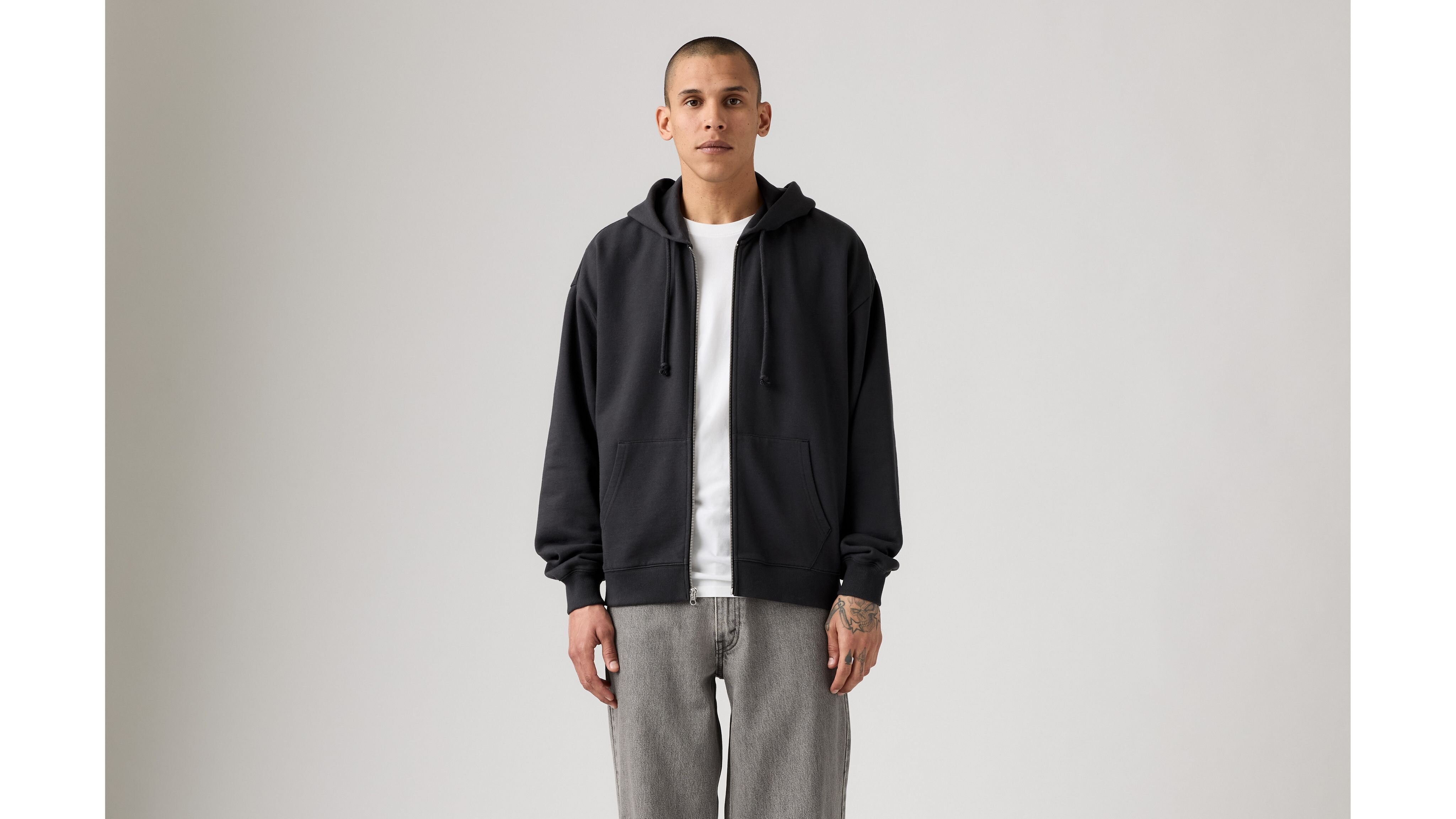 Cropped Full-Zip Sweatshirt 126362 | Levi's TR