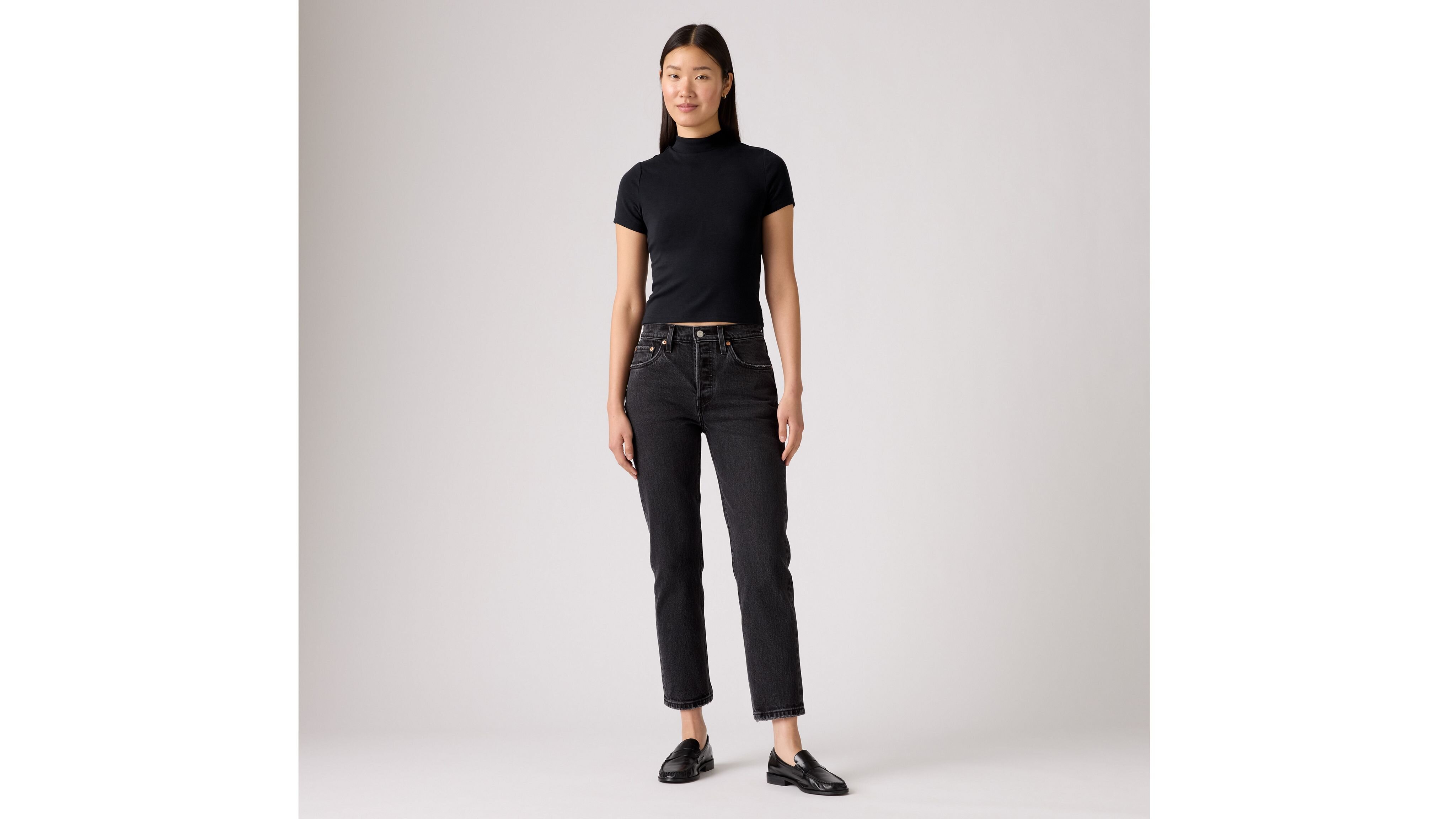 501® Crop Kadın Jean Pantolon - Off Topic 126724 | Levi's TR