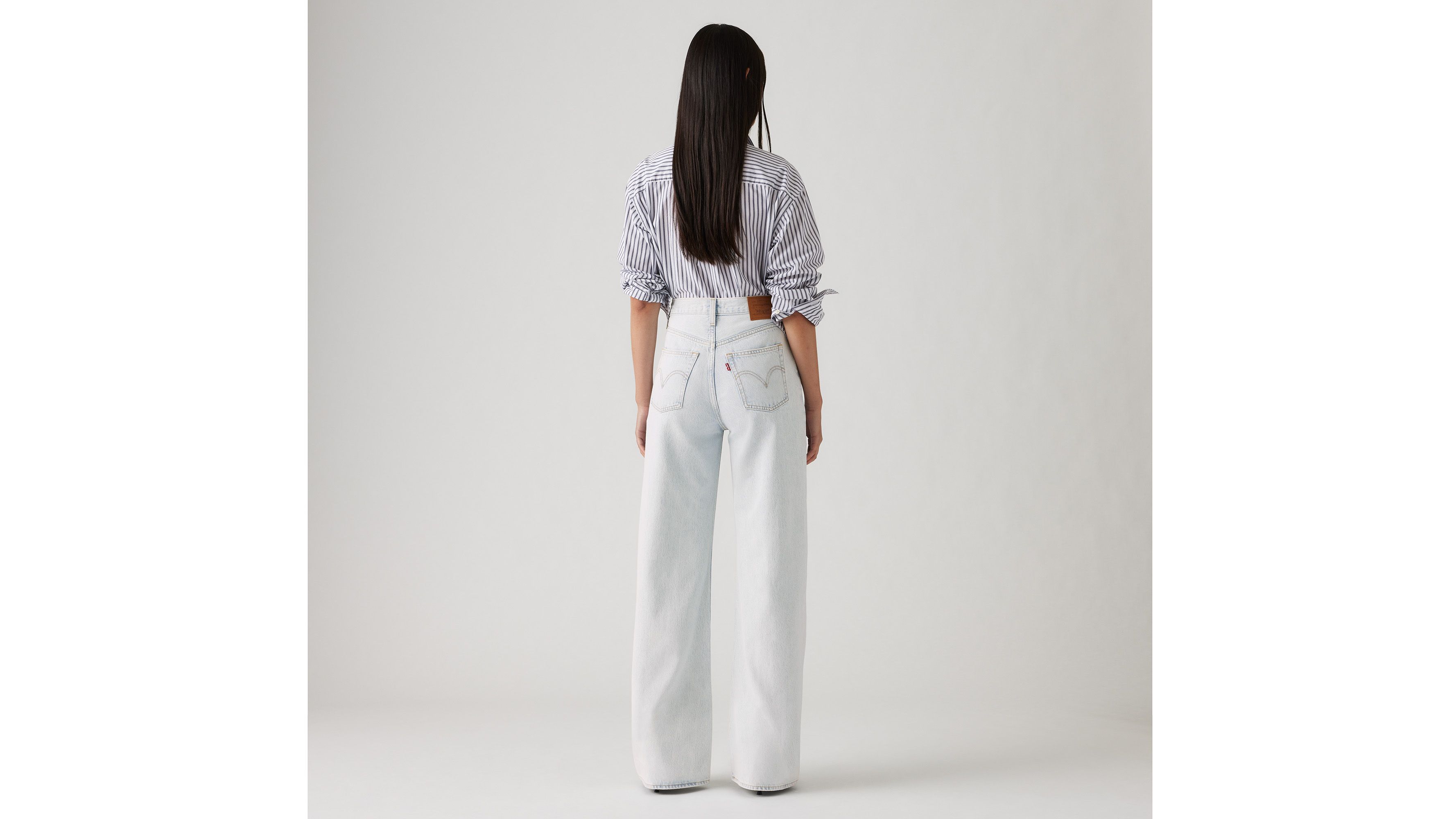 Ribcage Wide Leg Kadın Jean Pantolon - Be Prepared 125796 | Levi's TR