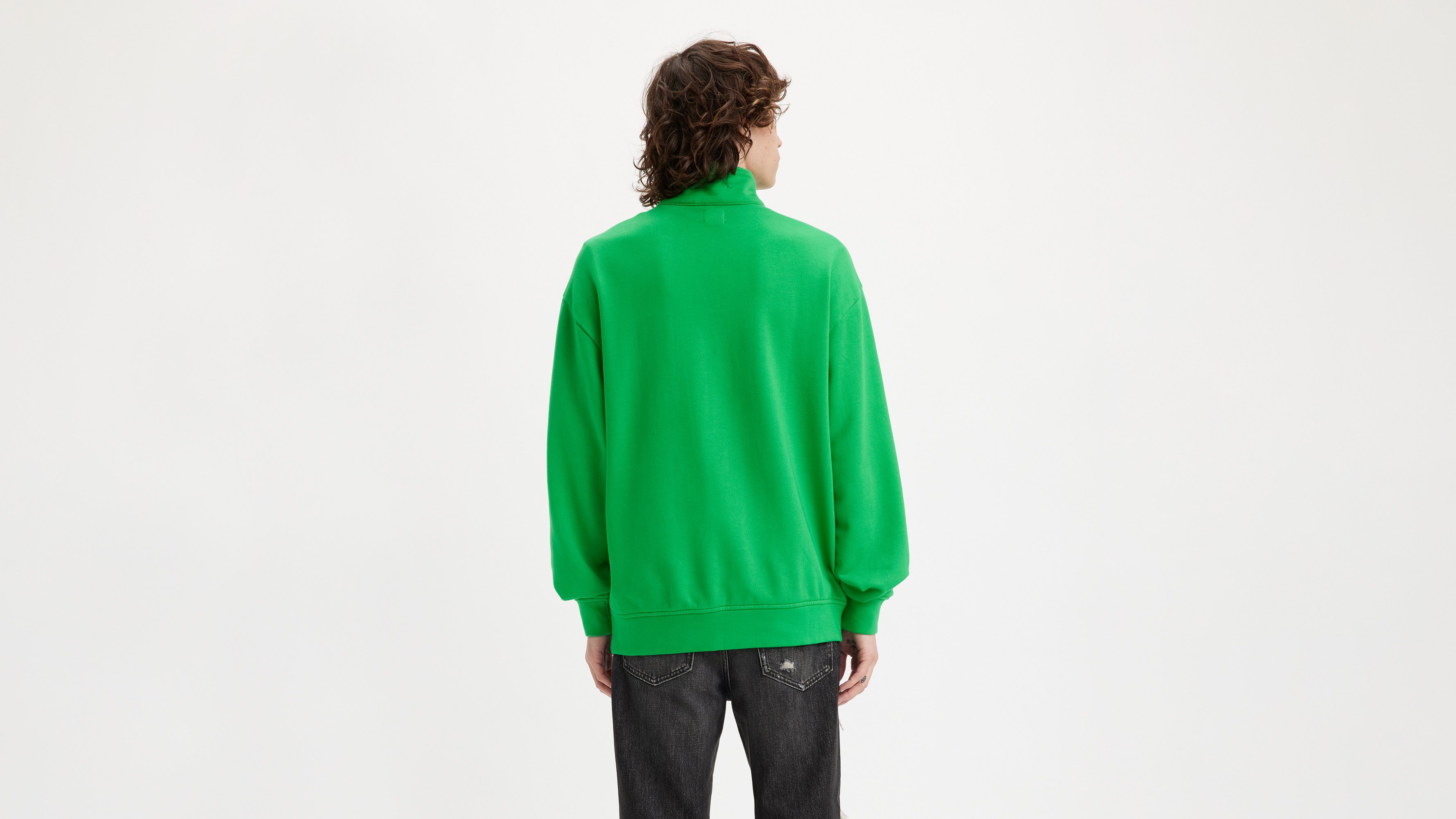 Relaxed Graphic 1/4 Zip Sweatshirt 124567 | Levi's TR