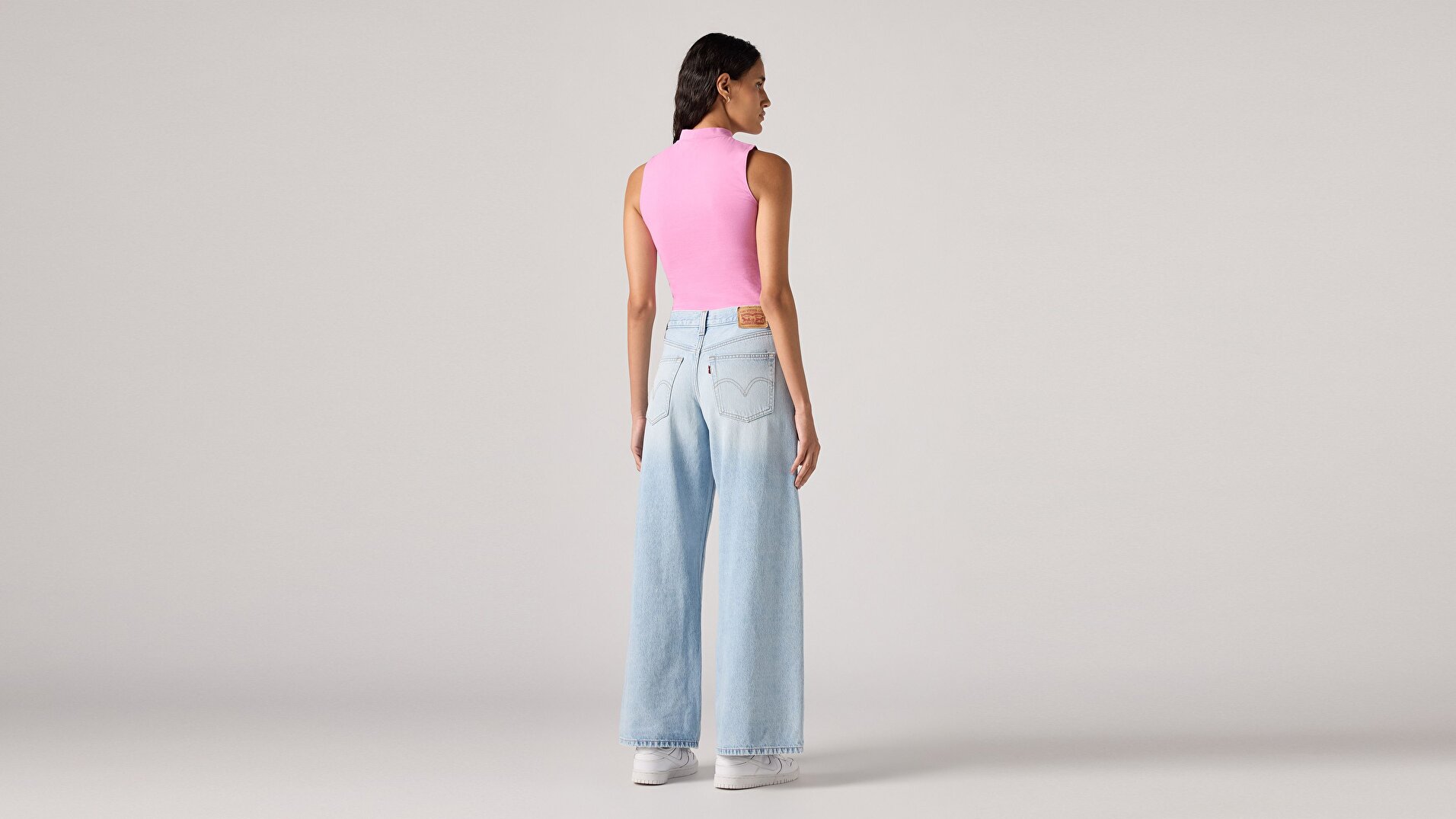 94' Baggy Kadın Jean Pantolon - Abraided Art 125516 | Levi's TR